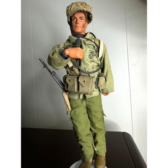 Mattel | Toys | Marine Communication Ground Troop Man Radio Weapon ...